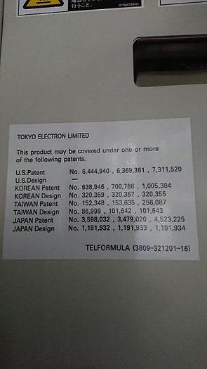Used TEL FORMULA ALD HIGH-K 3 Sets for sale for Sale at Tara Semico...