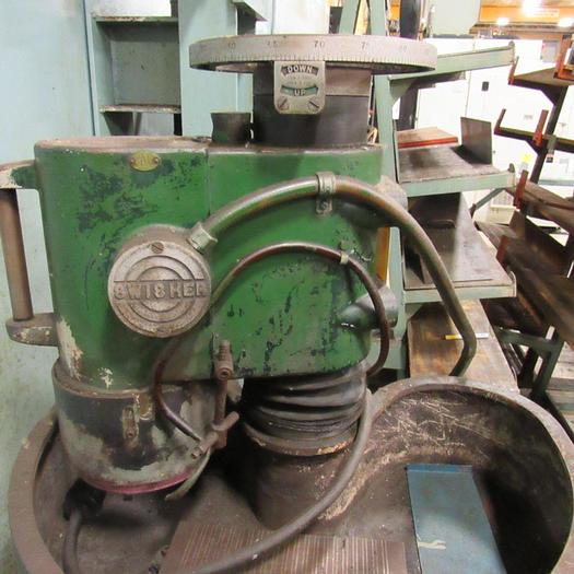 Used 7.5" SWISHER "MARK V" VERTICAL-SPINDLE ROTARY SURFACE GRINDER for ...