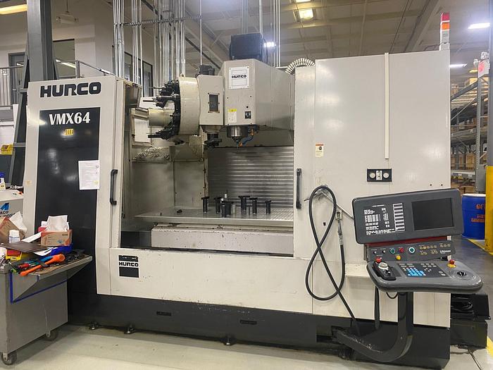 Used VMX64/50T HURCO CNC 3-AXIS VERTICAL MACHINING CENTER for Sale at ...