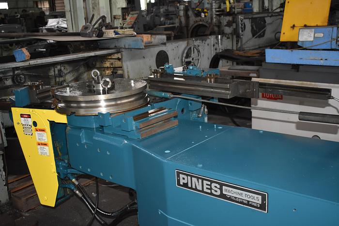 Used 3" TELEDYNE PINES "#2" HORIZONTAL HYDRAULIC ROTARY PIPE/TUBE ...