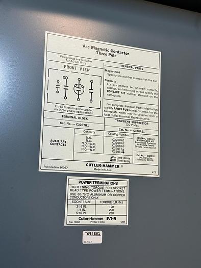 Used Eaton Nova 6200AV 1016-0006-0001 for Sale at Tara Semiconducto...