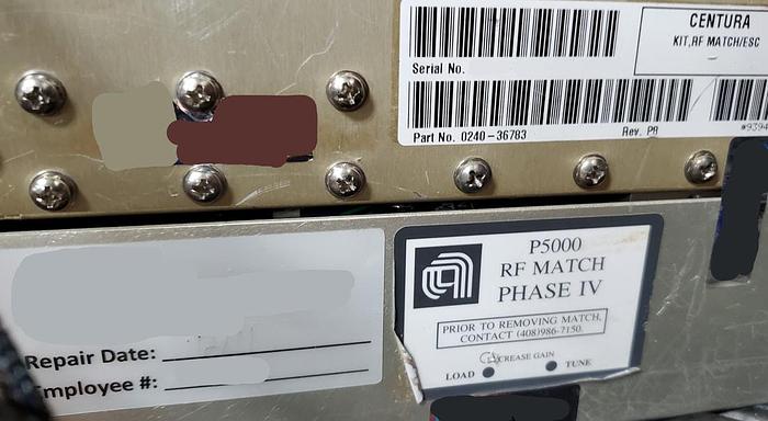 Used AMAT P5000 Metal Etch for Sale at Tara Semiconductor Technology