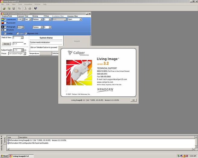 Used dell Dell PC for Xenogen Caliper IVIS Live Living Image 3.2