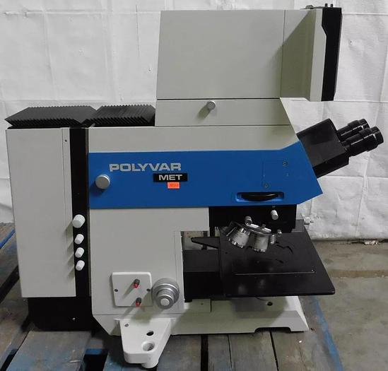 Used REICHERT-JUNG Polyvar MET 30 06 04 Upright Microscope w/ Polar...