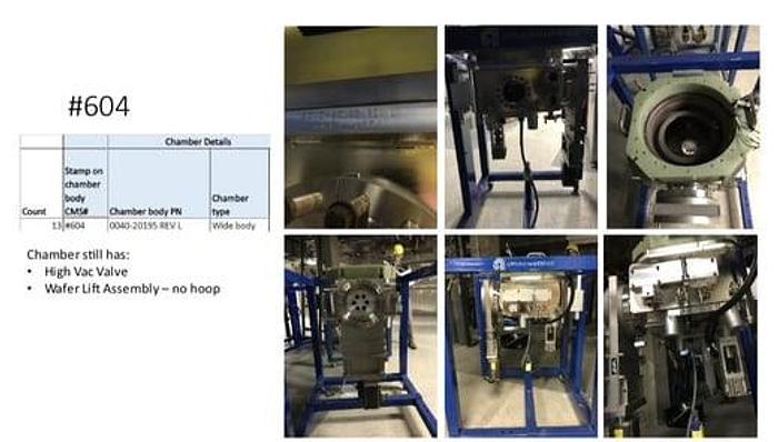 Used AMAT ENDURA 200MM CHAMBER SPECS for Sale at Tara Semiconductor...