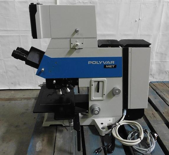Used REICHERT-JUNG Polyvar MET 30 06 04 Upright Microscope w/ Polar...