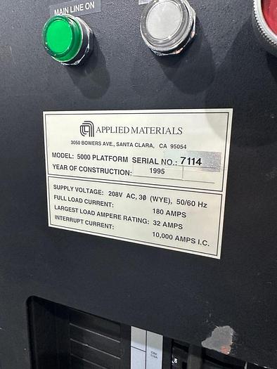 Used 1995 AMAT P5000 ETCH MXP Plus POLY for Sale at Tara Semiconduc...