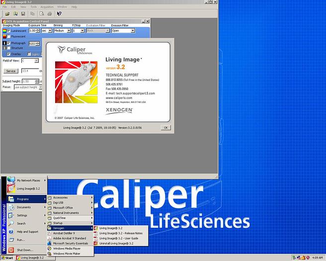 Used dell Dell PC for Xenogen Caliper IVIS Live Living Image 3.2