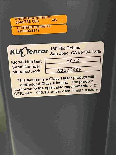 Used 2006 KLA eS32 e-beam wafer inspection 200mm for Sale at Tara S...