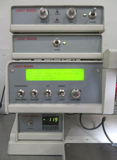 Used Westbond 7730E High Frequency Manual Gold Ball Wire Bonder for...