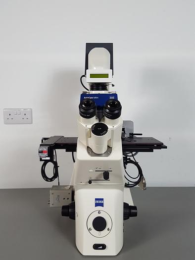Used PALM Laser Microscope Microlaser Microbeam Capture Zeiss Axiov...
