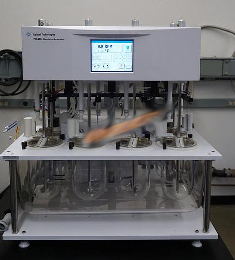 Used Agilent 850-DS Dissolution sampling system with 708-DS dissolu...