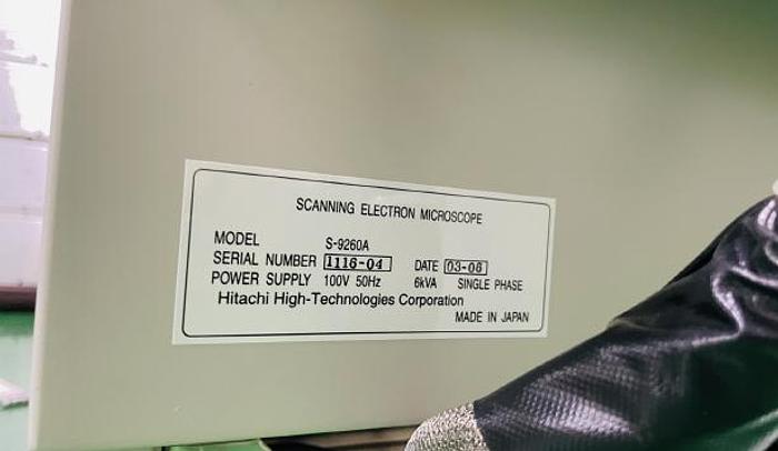 Used 2006 Hitachi S-9260 CD-SEM for Sale at Tara Semiconductor Tech...