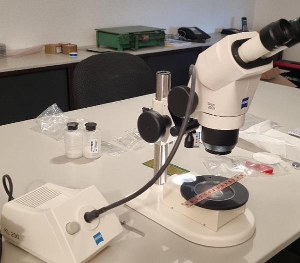Used Zeiss Stemi 2000 Microscope for Sale at Tara Semiconductor Tec...