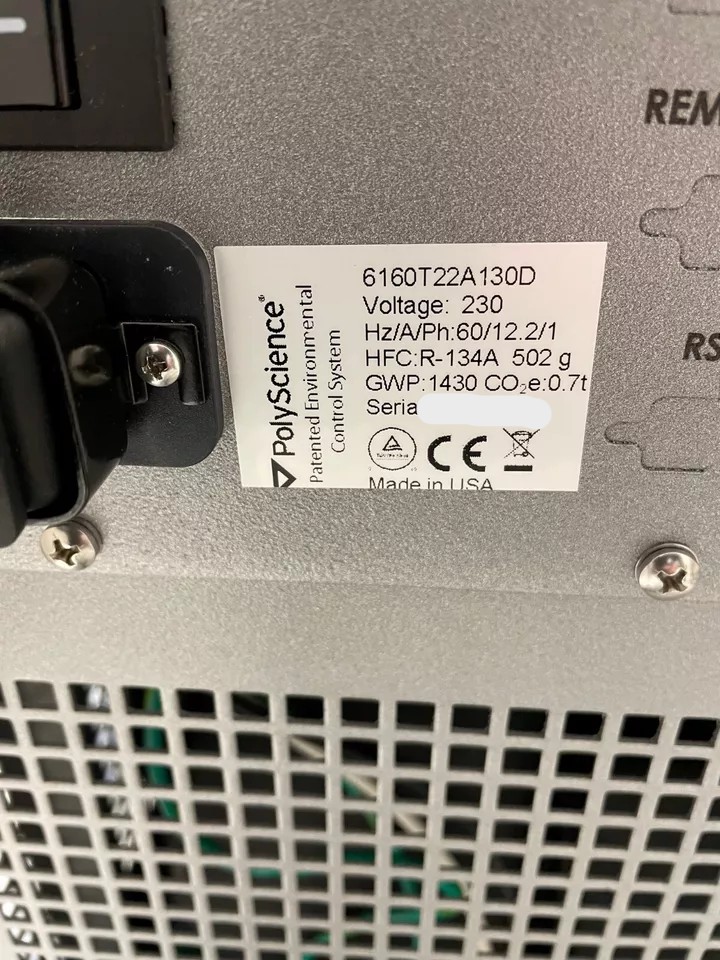 Used Nordson March AP1000 with PolyScience WhisperCool Chiller for ...