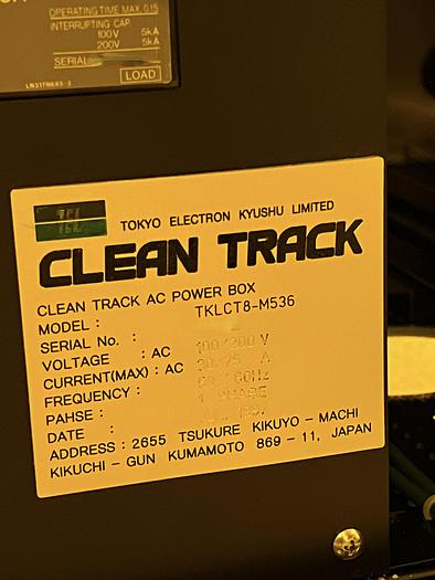 Used TEL Mark 8 for Sale at Tara Semiconductor Technology