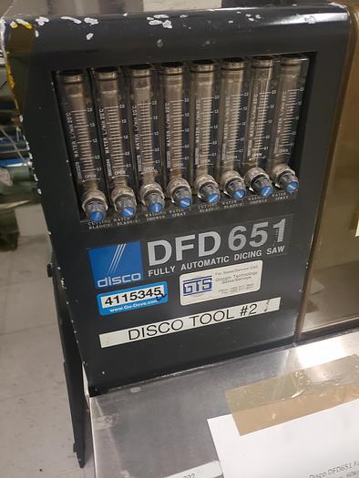 Used DISCO DFD651 Fully Automatic Dicing Saw for Sale at Tara Semic...
