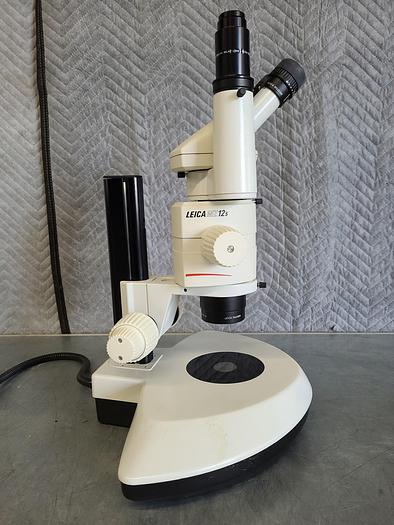 Used Leica MZ12.5 Stereo Microscope with CLS 150 X Light Source Lab...