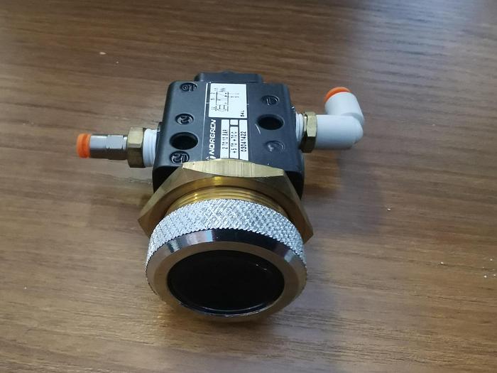 Used Norgren 03041422 Push Button Spring Activation Valve B4L for S...