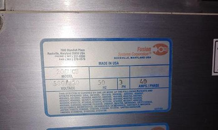 Used Axcelis / Fusion 200 MCU Asher for Sale at Tara Semiconductor ...