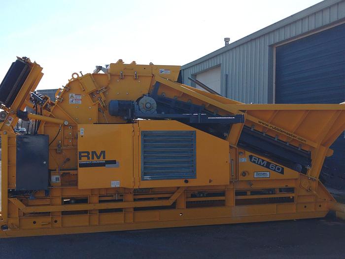 Used Sold 2018 RUBBLE MASTER RM60 at Grinder Crusher Screen