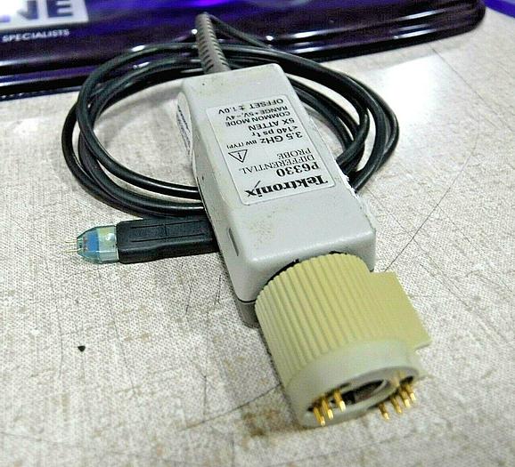 Used Tektronix P6330 Differential Probe (3.5 GHz BW Type, 140 ps Tr, 5X ATTEN) #3 for Sale in Bur...
