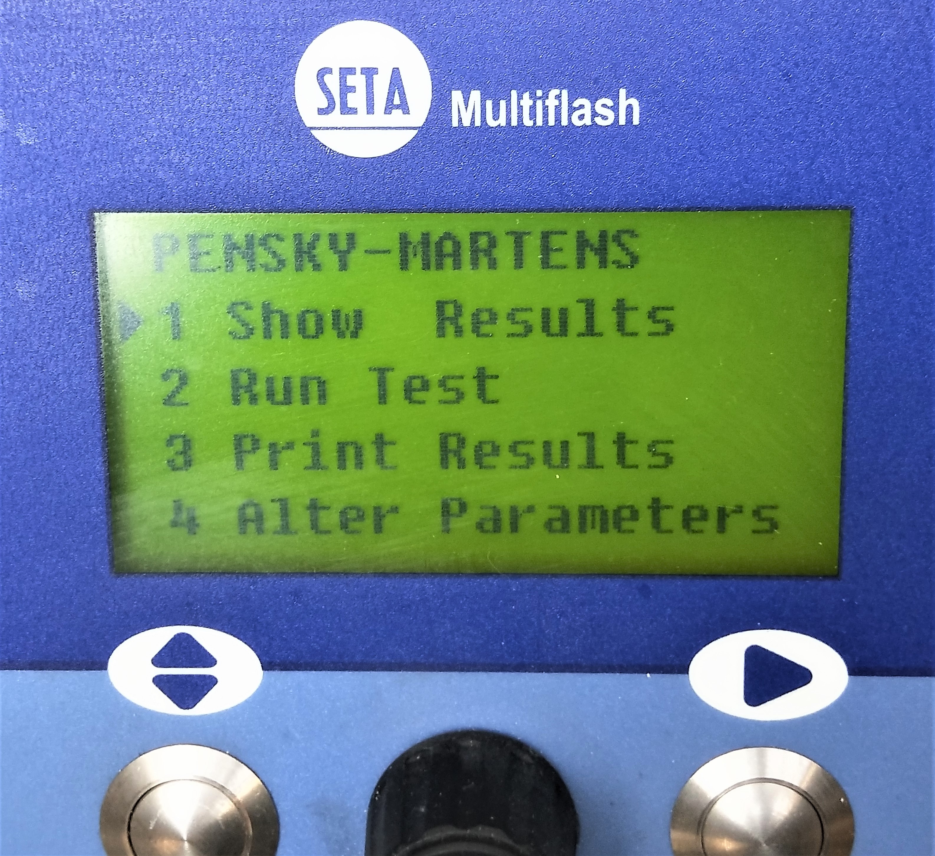 使用的Stanhope-Steta Multiflash 34000-0闪点测试仪在Chemistry RG Consultant Inc出售 ...