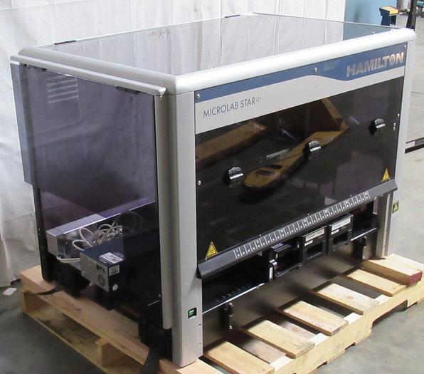 Used Hamilton Microlab STARlet Liquid Handler System 173000-037/D f...